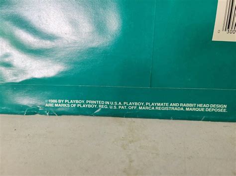 P Vintage Playboy Playmate Wall Calendar 1987 Paperback In Original