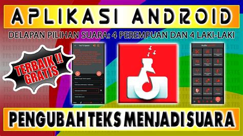 Aplikasi Android Pengubah Teks Menjadi Suara Vocalizer Text To Speech Terbaik Dan Gratis