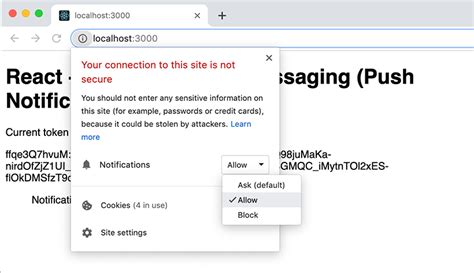 How To Add Push Notifications On Firebase Cloud Messaging To React Web App Dashbouquet