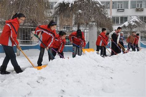 吉林暴雪转小雪 中小学生返校上课