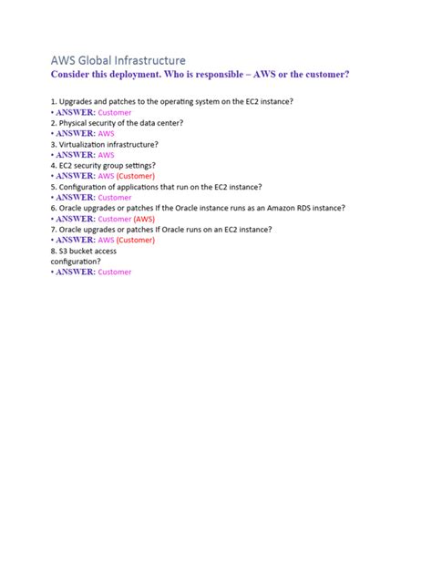 Aws Global Infrastructure Pdf