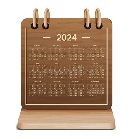 Calendar Vector 2024 Stock Illustrations 31171 Calendar Vector 2024