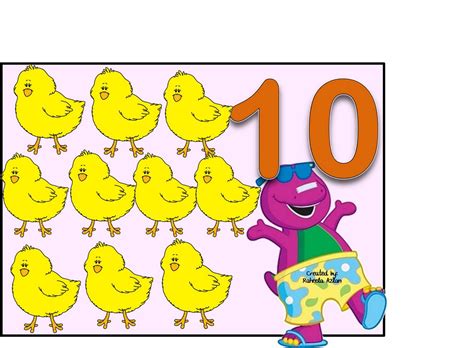 Cikgu Eela Il Preschoolers Pce Lets Count 1 10