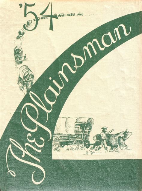 1954 Yearbook From Plainview Academy From Redfield South Dakota For Sale
