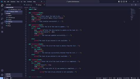 Santhoshd Santhosh D On Linkedin Python Todoapp Productivity