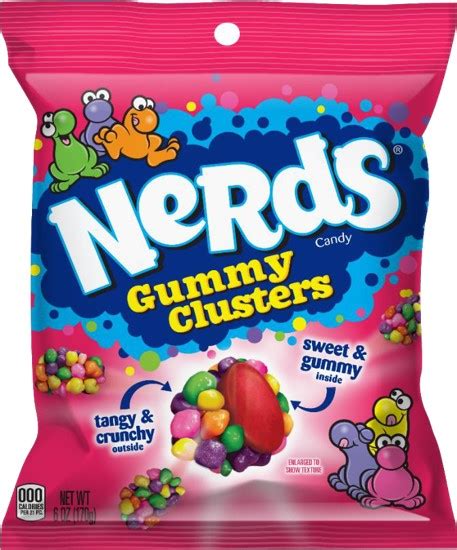 Nerds Clusters Peg 12 5oz Frank Silva And Sons