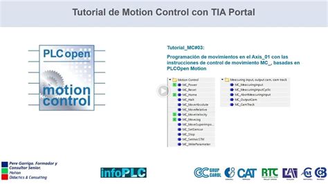 Tutorial Motion Control Siemens 03 Instrucciones Control De Movimiento Mc Basadas En Plcopen