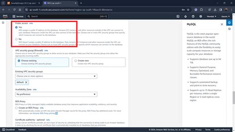 Amazon Rds Mysql Connecting To Db Geeksforgeeks