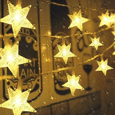39 String Warm White Star Lights 8 99 Shipped