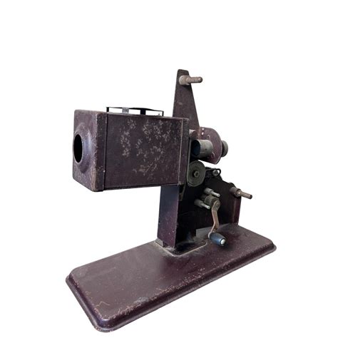 Vintage Metal Filmstrip Lantern Movie Projector Viewer Crank Handle
