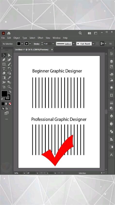How To Create Line Like A Professional Graphic Designer In Adobe Illustrator Adobe Illustrator