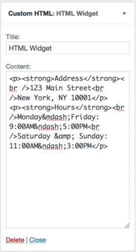 Wordpress 481 Adds A Dedicated Custom Html Widget Wp Tavern