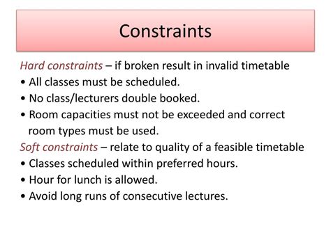 Ppt Timetabling With Genetic Algorithms Powerpoint Presentation Free Download Id 6897311