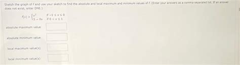 Solved Sketch The Graph Off And Use Your Sketch To Find The Chegg Com