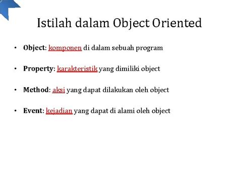 Pengantar Object Oriented Analysis And Design Ika Novita