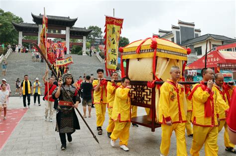零陵关帝庙会民俗活动“三国在零陵”关公圣轿巡城祈福活动举行零陵要闻零陵新闻网