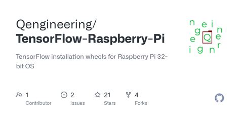 Github Qengineering Tensorflow Raspberry Pi Tensorflow Installation Wheels For Raspberry Pi
