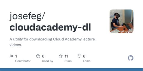 GitHub Josefeg Cloudacademy Dl A Utility For Downloading Cloud Academy Lecture Videos