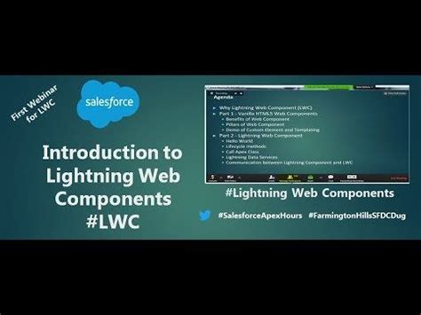 Introduction To Lightning Web Components LWC