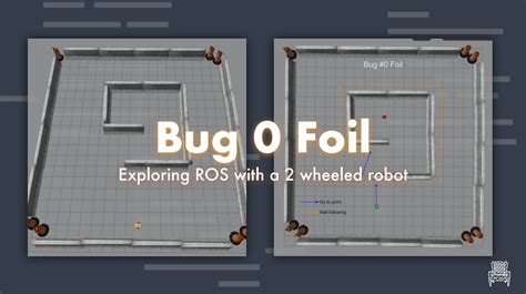 Exploring Ros With A 2 Wheeled Robot 9 Bug 0 Foil The Construct