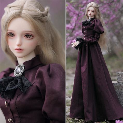 13 Bjd Dolls Girl Female Resin Ball Jointed Eyes Face Makeup Full Set
