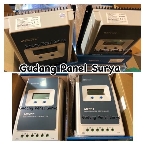 Jual Solar Charge Controller Scc 40a Epever Tracer 4210an Lcd Real Mppt 1224v Indonesiashopee