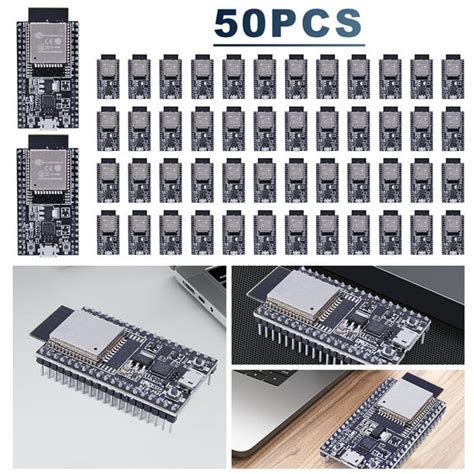 Placa Desarrollo Esp32 500ma Esp32 Devkitc Core Board Compatible Con Dientes Azul Walmart En Línea