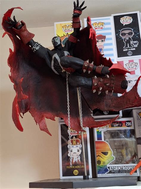 Mcfarlane 12 Inch Flying Spawn Hobbies And Toys Toys And Games On Carousell