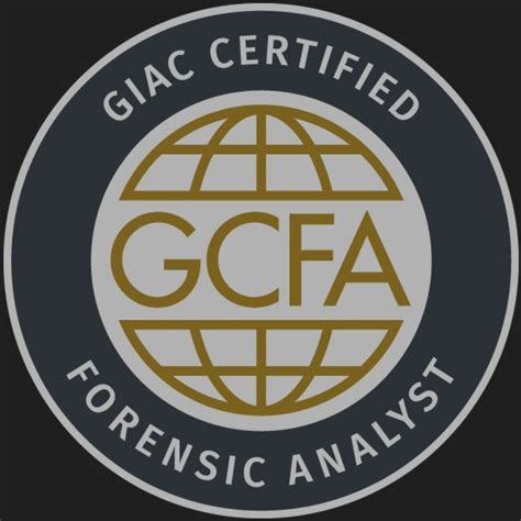 Time Flies Fast Renewal Of Giac Certified Forensic Analyst Gcfa Done For The Next 4 Years 🙂