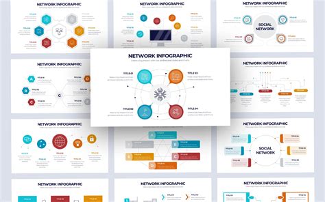 Network Infographic Powerpoint Template Artofit