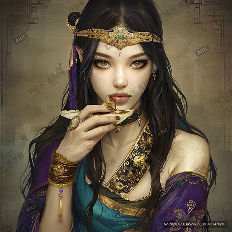 Ai创作图cg插画 高精女孩原画稿 Cg绘画 Cg绘画作品 Cg美女 Cg人物 Cg头像 人物原画 东方女性东方人物 东方女性美女人物 Cg艺术 厚涂手绘 Cg手绘 写实人物设计 古装人物头像