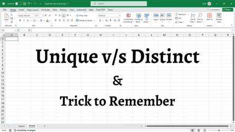 How To Remember Difference Between Unique And Distinct Pickupbrain