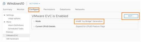 how to configure and enable per vm evc troubleshooting guide