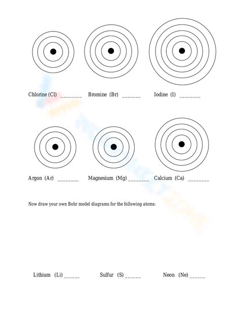 Calcium Bohr Diagram
