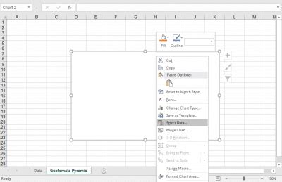 How To Build A Population Pyramid In Excel Population Education