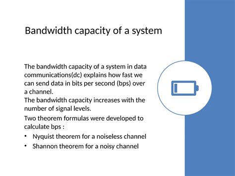 Maximizing Network Efficiency Exploring Shannons And Nyquist Theorems Bandwidth And