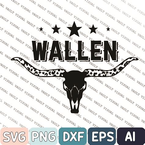Bundle Bull Skull Svg Country Western Svg Country Song Svg Inspire