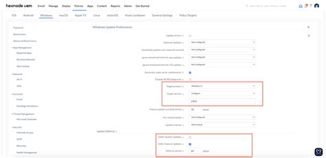 Temporarily Block Windows Feature Update Unified Endpoint Management Temporarily Block Windows Feature Update Unified Endpoint Management
