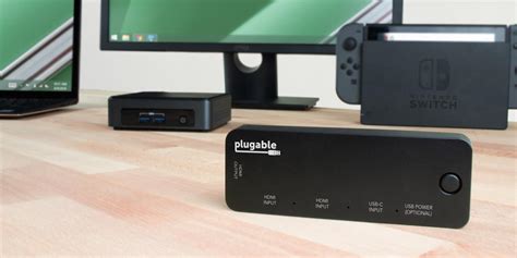 Plugable HDMI Switch With USB C Plugable Technologies