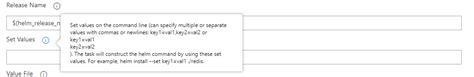 Helmdeploy Overridevalues Is Not A Multiline Field · Issue 14991 · Microsoftazure Pipelines