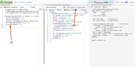 circt now in compiler explorer circt llvm discussion forums
