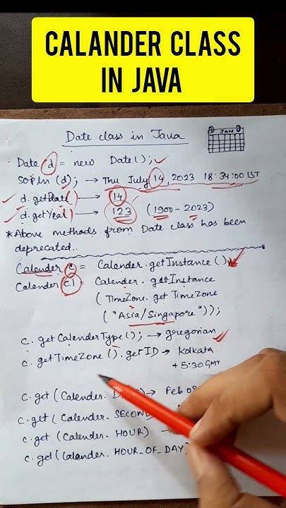 Calander Class In Java Java Javaprogramming Javaforbeginners Learning Coding Placement