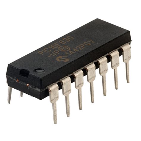 Microchip Pic16f630 I P Microcontroller 8 Bit Dip14 Rapid Electronics