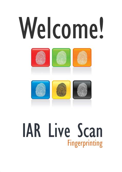 Live Scan Fingerprint Update