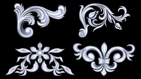 Carving Ornament Vector Art Icons And Graphics For Free Download