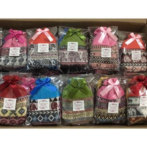 ของชำร่วย ของที่ระลึก ของขวัญปีใหม่ งานแต่ง งานบวช งานศพ ถุงหูรูดผ้าทอพื้นเมืองภาคเหนือแสนสวย24