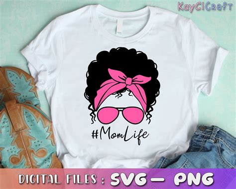Mom Life Bundle Svg Black Mom Bundle Svg Mom Sayings Svg Etsy