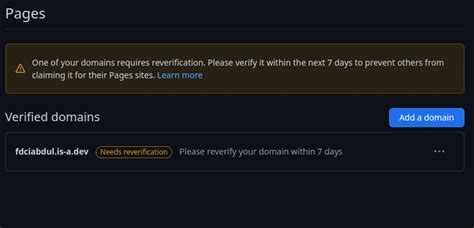 Support The Domain Has Been Verified By Another Userorganization · Issue 6627 · Is A Dev
