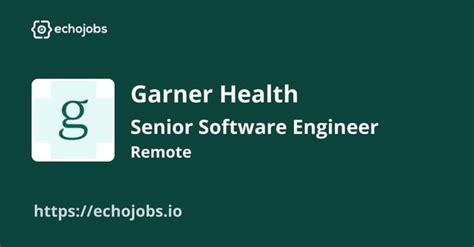 Garner Health Is Hiring Senior Software Engineer Usd 155k 195k Remote Nodejs Postgresql