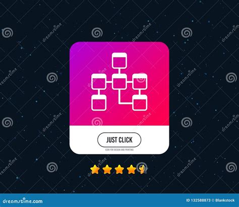 Database Sign Icon Relational Database Schema Vector Stock Vector